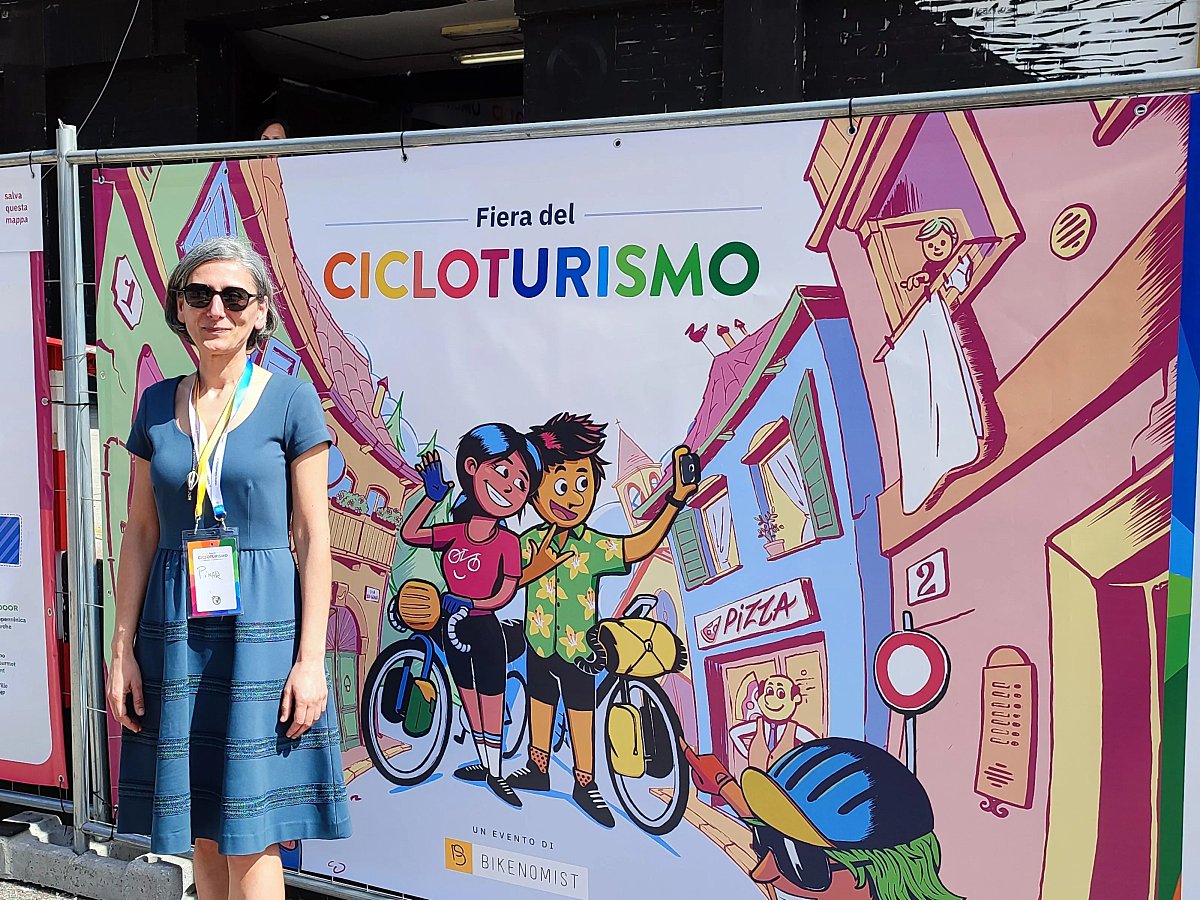 “Queremos que la gente se enamore de la bici y la use para viajar y vivir” (Pinar Pinzuti, Fiera ...